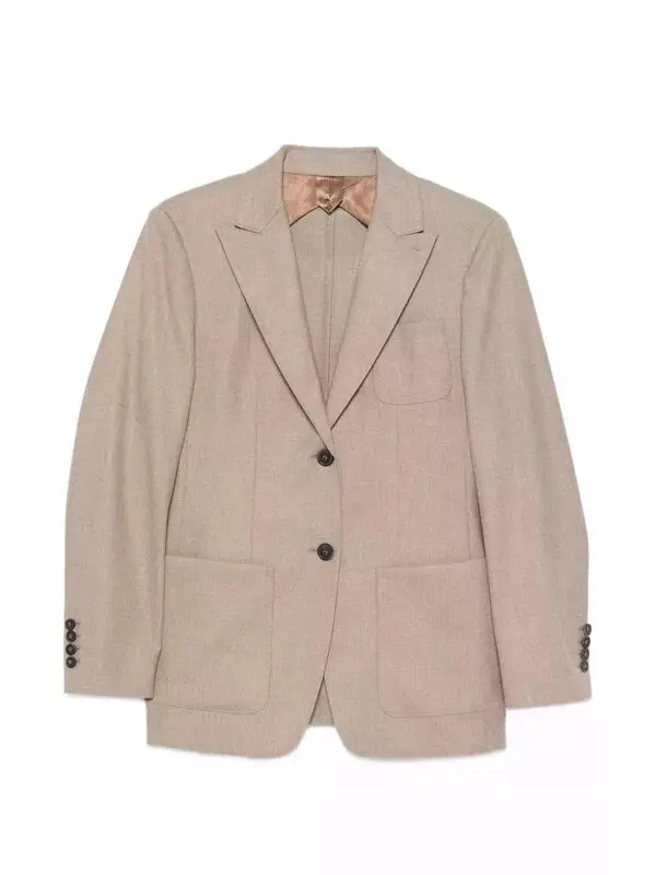 Max Mara Single-breasted Notch-lapels Blazer