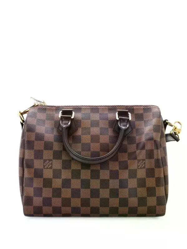 LOUIS VUITTON Damier Speedy Bandoulière 25 Satchel - Brown