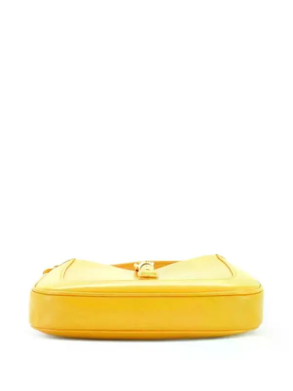Gucci Jackie 1961 Leather Mini Hobo Bag - Yellow