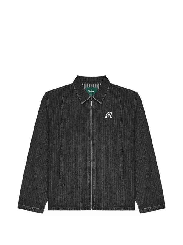 MALBON Foreman Striped Denim Jacket