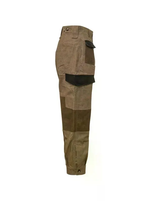 MARANT ETOILE Renzar Patchwork Cargo Pants