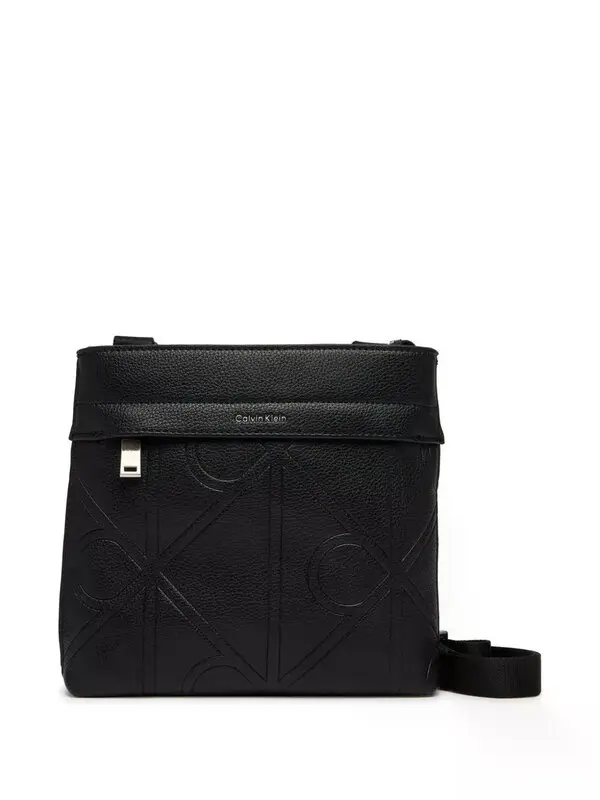Calvin Klein Logo-embossed Messenger Bag