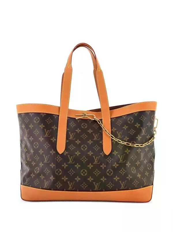 LOUIS VUITTON Cabas Voyage Monogram Canvas Tote Bag