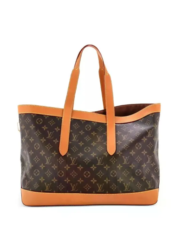 LOUIS VUITTON Cabas Voyage Monogram Canvas Tote Bag