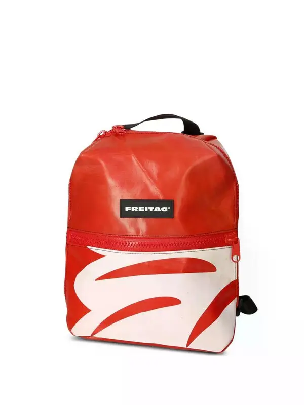 FREITAG Walter Logo-patch Backpack - Red
