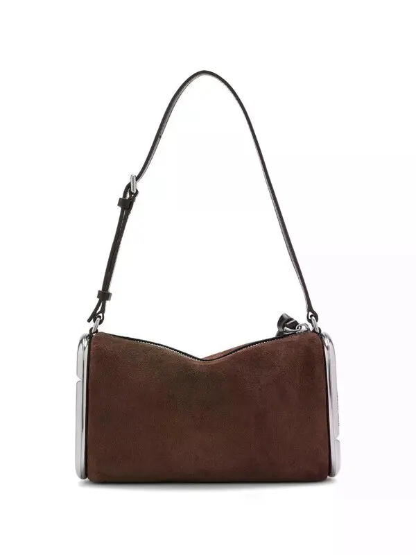 Marc Jacobs Scene Small Shoulder Bag In Suede - Brown