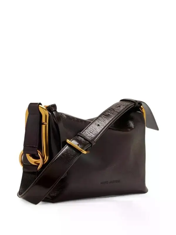 Marc Jacobs Scene Medium Shoulder Bag In Crinkle Leather - Brown