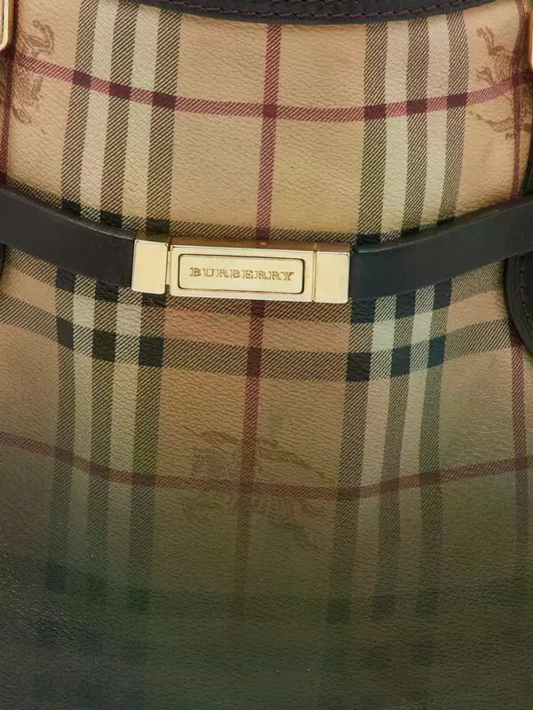 Burberry Haymarket Check Tote Bag