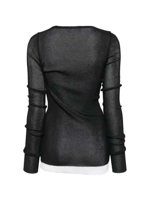 Dolce & Gabbana 2000s Layered Long-sleeve Top