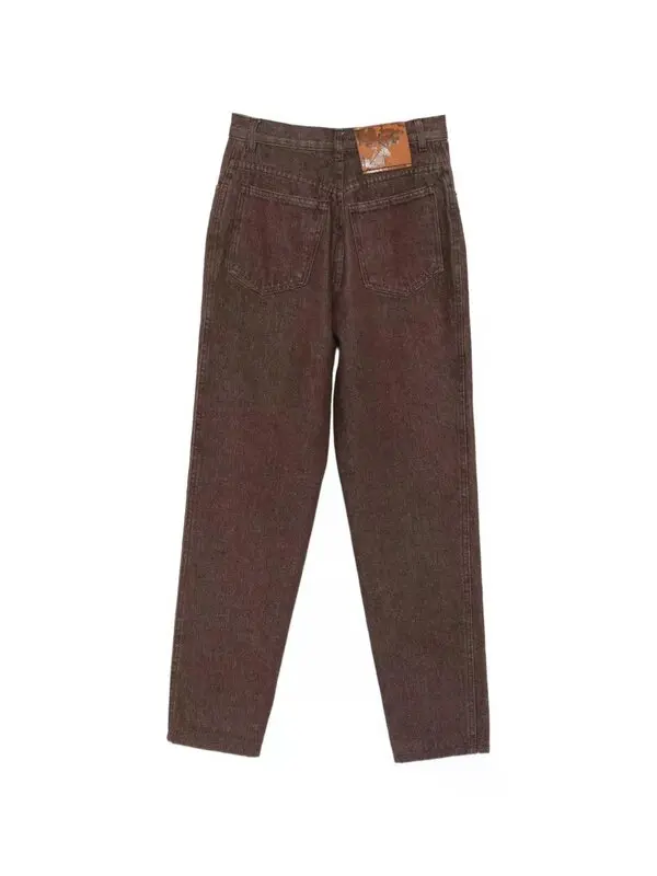 Fendi Logo-patch Jeans