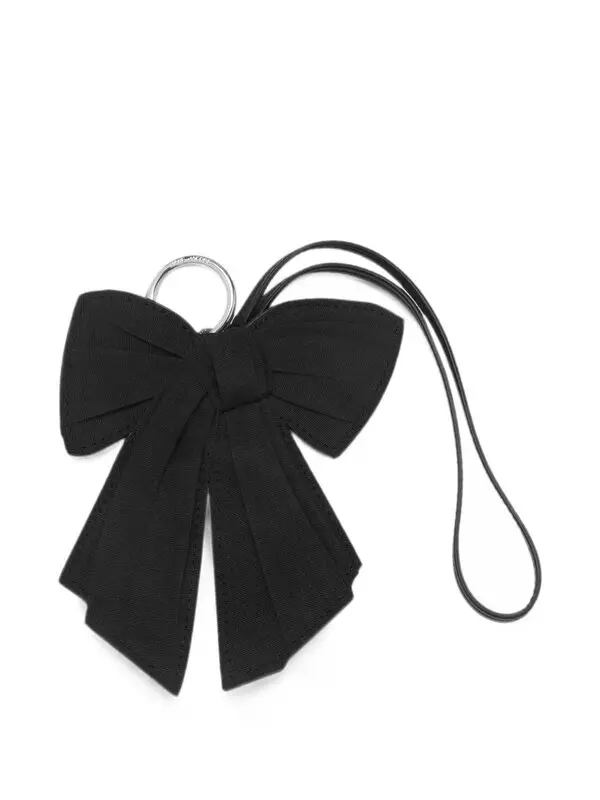 Marc Jacobs Faille Bow Bag Charm - Black