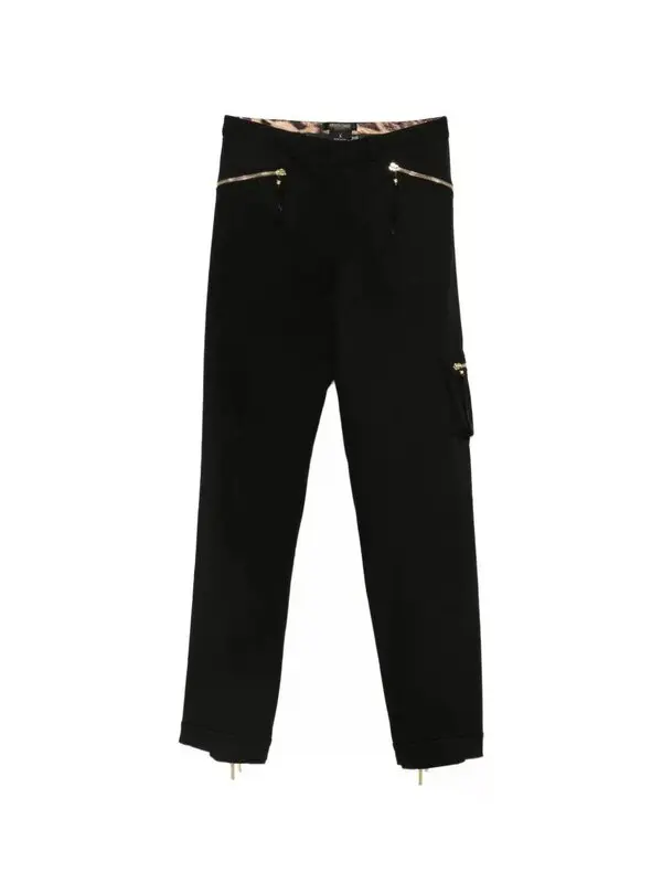 Roberto Cavalli 2000s Zip-detail Cargo Pants