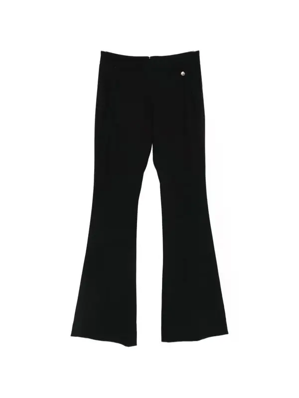 Versace 2000s Medusa-plaque Trousers