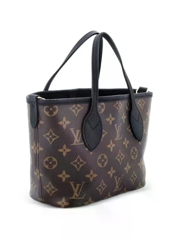 LOUIS VUITTON Neverfull Bandouliere Inside Out Monogram Canvas And Leather Bb Tote Bag