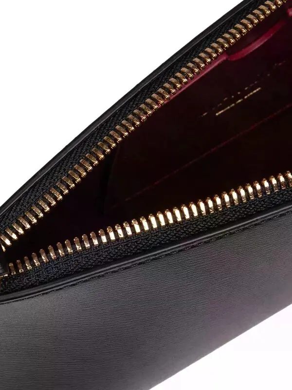 Off-White Jitney Leather Clutch Bag
