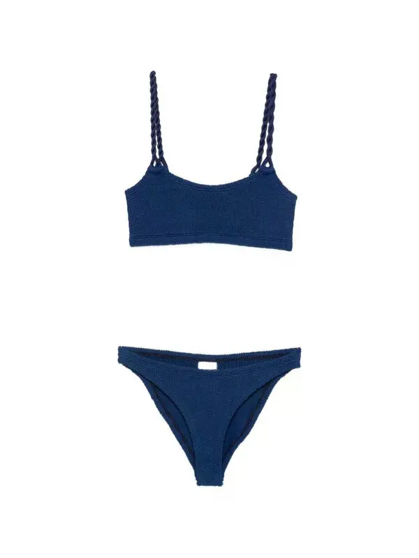 Hunza G Phoebe Crinkle-effect Bikini