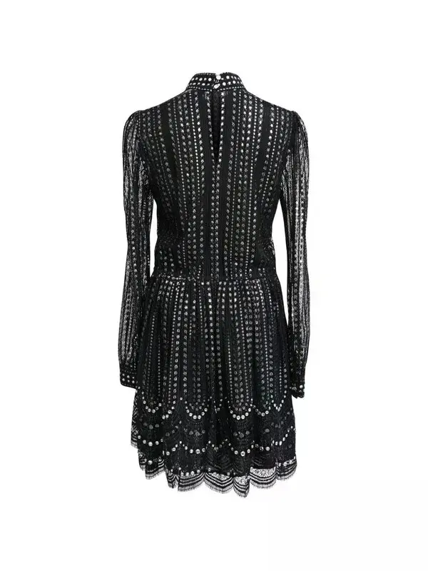 Michael Kors Embellished Lace Mini Dress