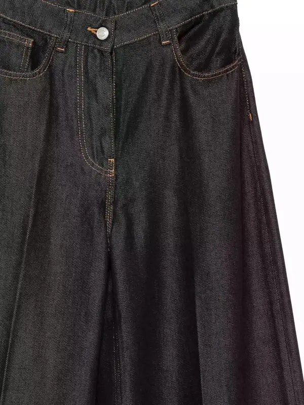 NUDE Wide-leg Denim Trousers