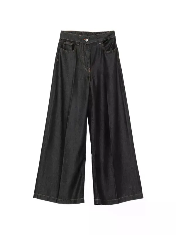 NUDE Wide-leg Jeans - Black