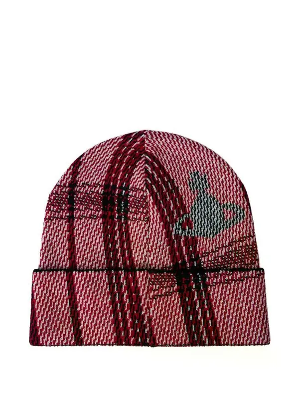 VIVIENNE WESTWOOD Tartan Beanie