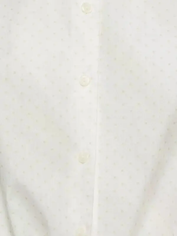 Dolce & Gabbana Polka-dot Tie-front Blouse