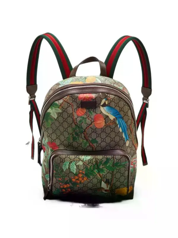 Gucci Gg Supreme Tian Print Backpack