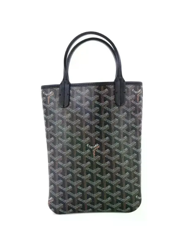 Goyard Coated Canvas Mini Tote Bag - Black