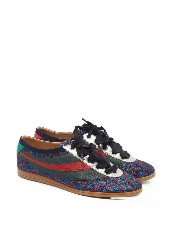 Gucci Falacer Web Sneakers - Blue
