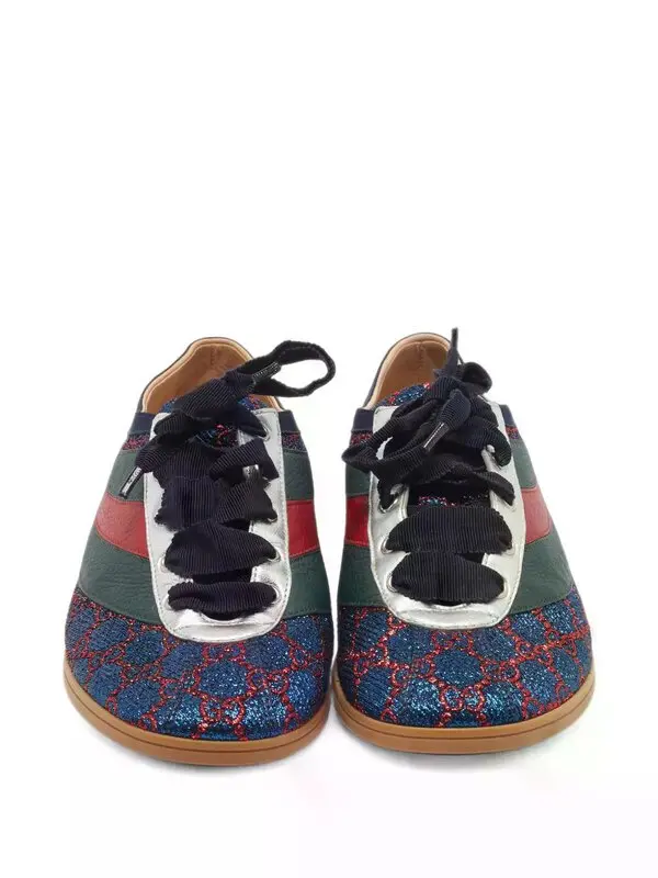 Gucci Falacer Web Sneakers - Blue