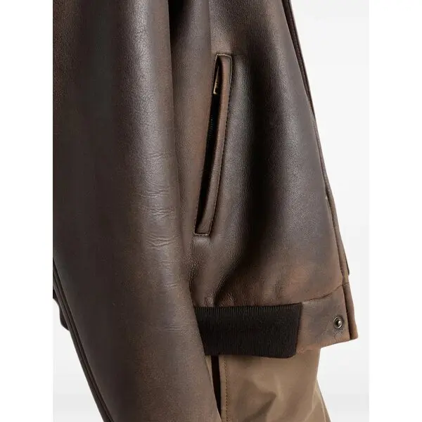 Prada Leather Bomber Jacket