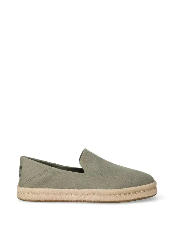 Toms Santiago Braided-sole Espadrilles - Grey