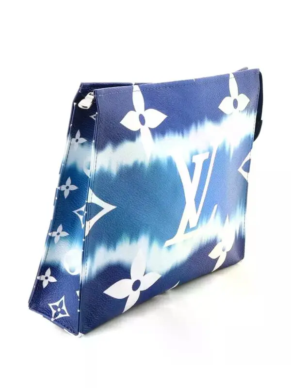LOUIS VUITTON Escale Monogram Giant Toiletry Pouch 26 Clutch Bag - Blue