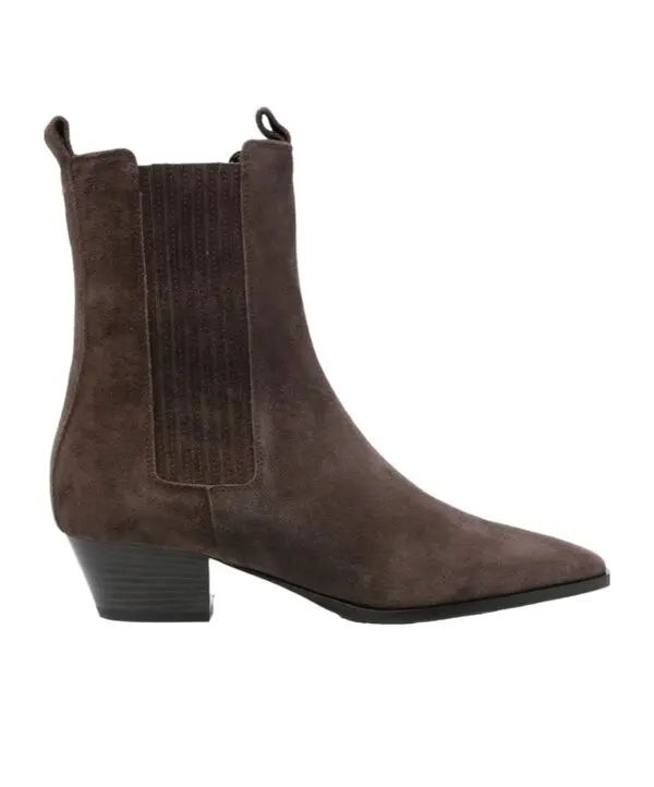 AeydĒ Suede Ankle Boots - Black