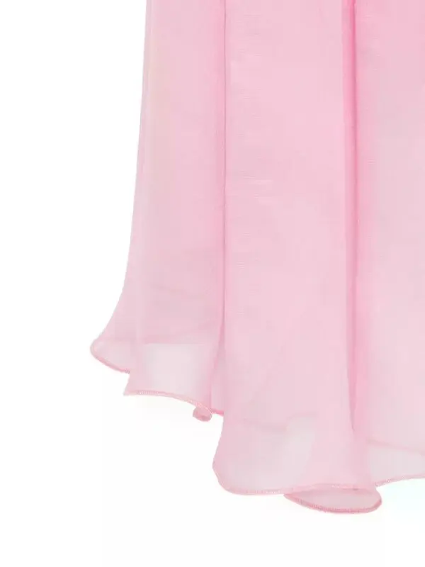 Zuhair Murad Silk Chiffon Long Scarf