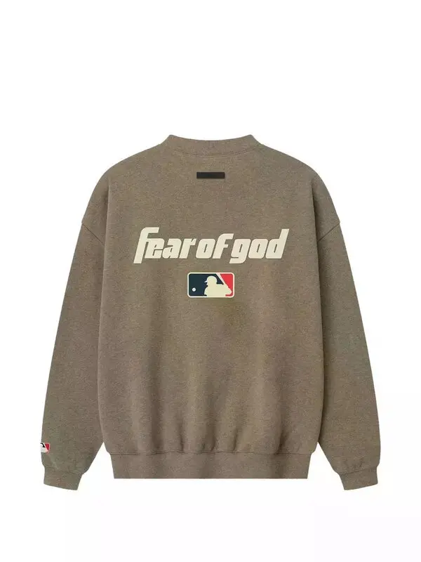 Fear Of God X Mlb Logo-print Sweatshirt