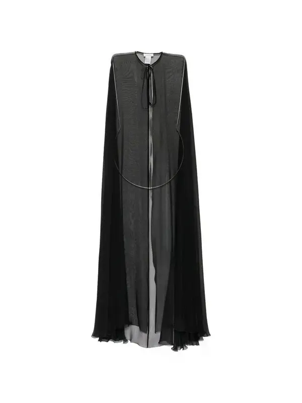Zuhair Murad Silk Chiffon Cape