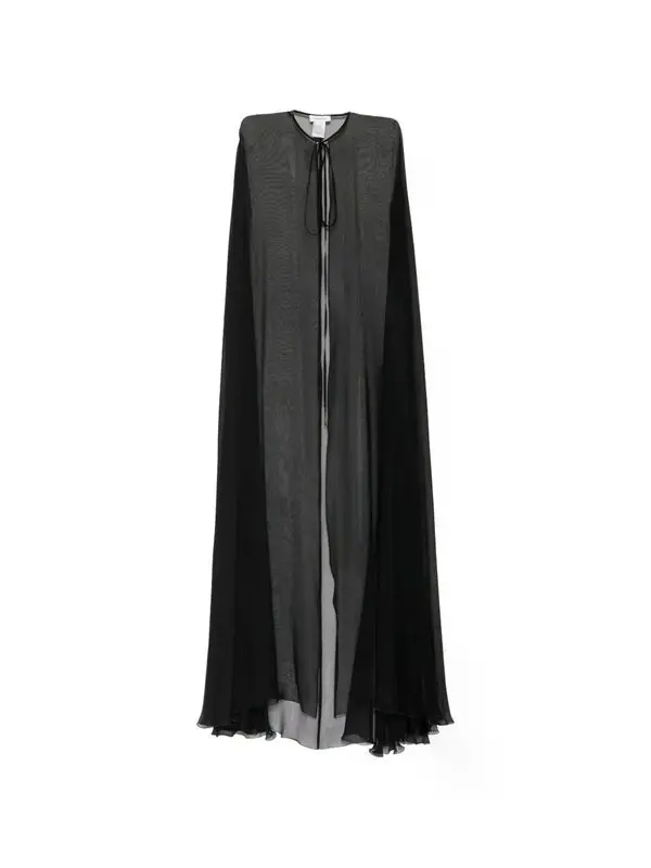 Zuhair Murad Silk Chiffon Cape