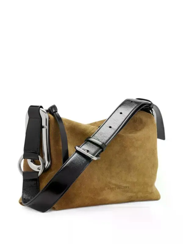 Marc Jacobs Scene Medium Shoulder Bag In Suede - Neutrals