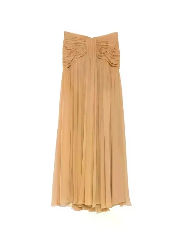 Zuhair Murad Draped Slit Skirt