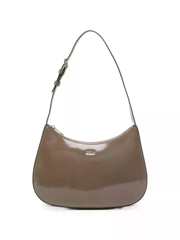 Furla Logo-print Leather Shoulder Bag