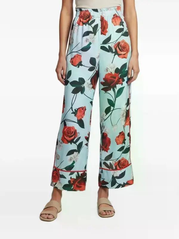 Alice + Olivia Elba Wide-leg Trousers