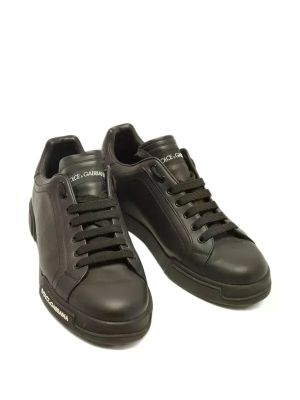 Dolce & Gabbana Portofino Lace-up Low-top Sneakers
