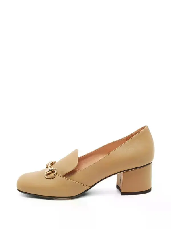 Gucci Horsebit Block Heel Pumps