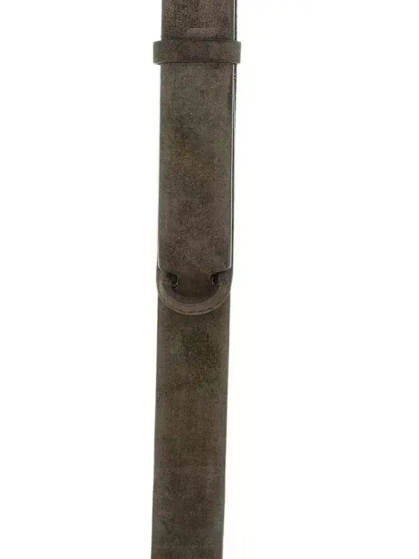 Orciani Nobuckle Suede Belt