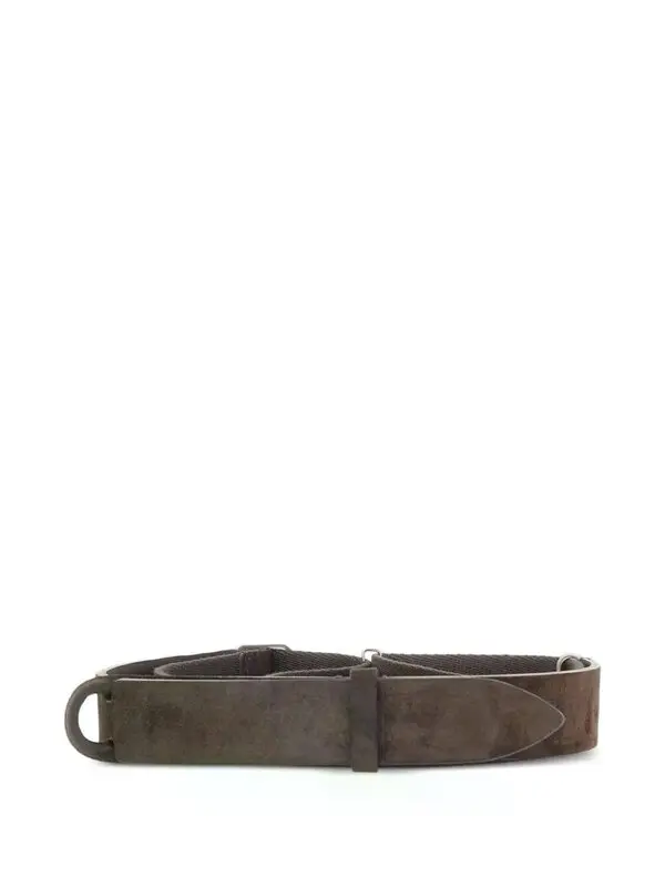 Orciani Suede Belt - Brown