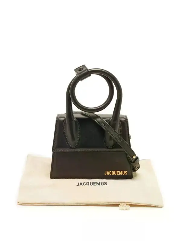 Jacquemus Le Chiquito Noeud Mini Bag - Black