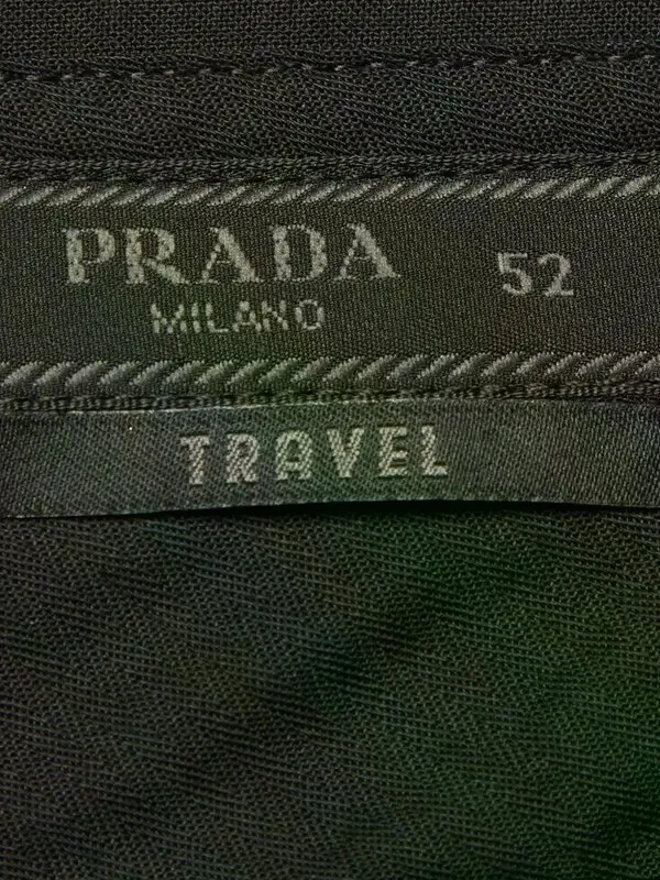 Prada Straight-leg Button-up Trousers