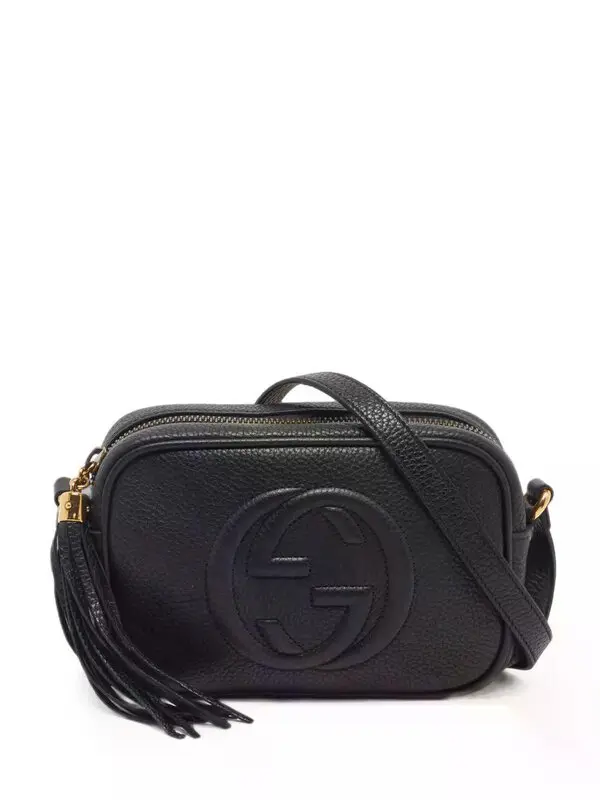 Gucci Mini Soho Disco Shoulder Bag - Black