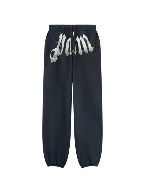 Palm Angels Big Waist Logo Sweatpants