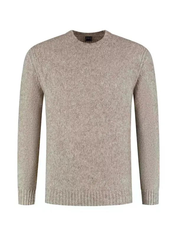 Fedeli Chunky-knit Crew-neck Sweater